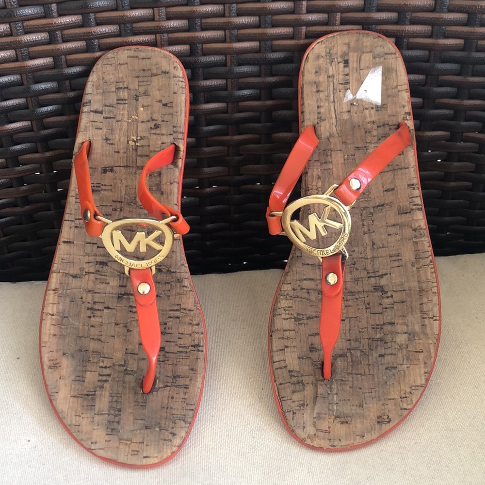 Gorgeous Michael Kors Jet Set Jelly Slippers - Gem